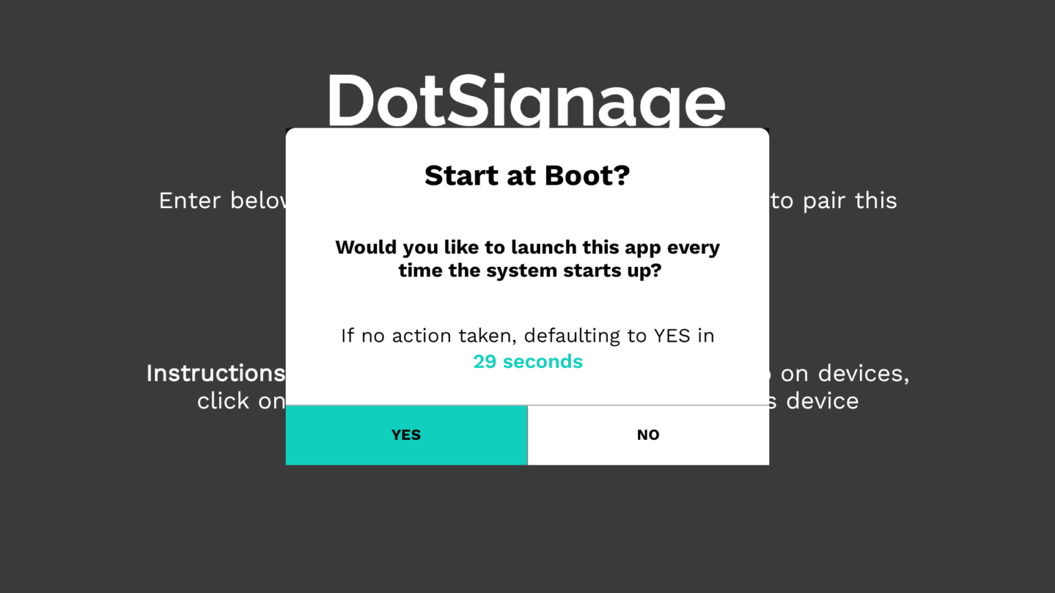 How to set up DotSignage using Google Chromecast with Google TV ...